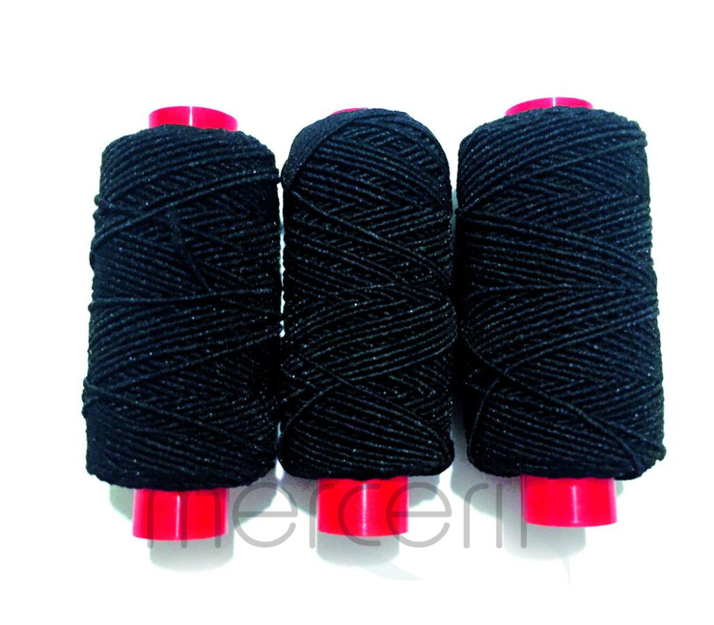 Hilo elástico negro Era-Fas x 12 unidades | Merceril