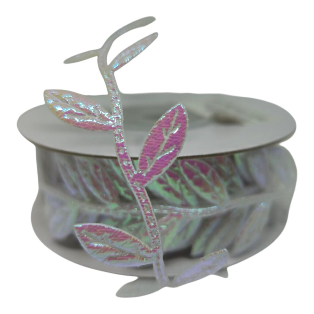 Cinta troquelada hoja irisada x 9mts | Merceril